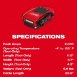 Milwaukee M18 HotShot Jump Starter - Royal Blue Tools