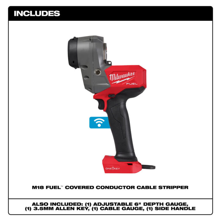 Milwaukee M18 FUEL Covered Conductor Cable Stripper - Royal Blue Tools