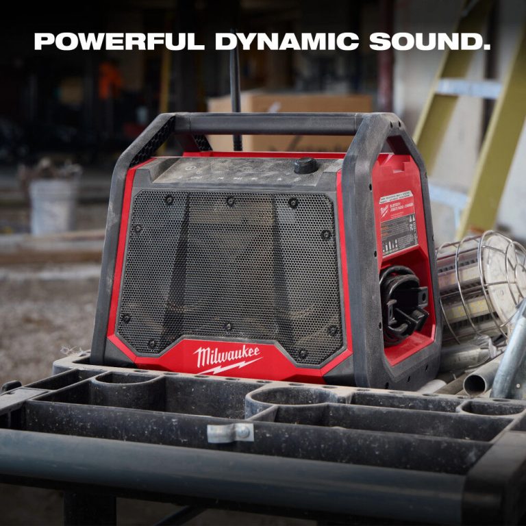Milwaukee M18 Jobsite Radio + Charger - Royal Blue Tools