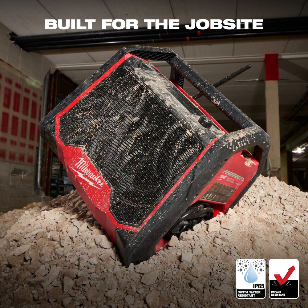Milwaukee M18 Jobsite Radio + Charger - Royal Blue Tools